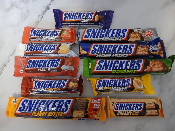 SNICKER BARS FROM AROUND THE WORLD – Adampastryguy